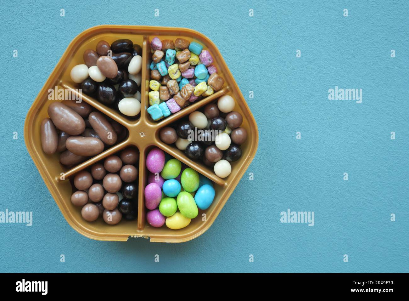 Small pink box candies hi-res stock photography and images - Alamy