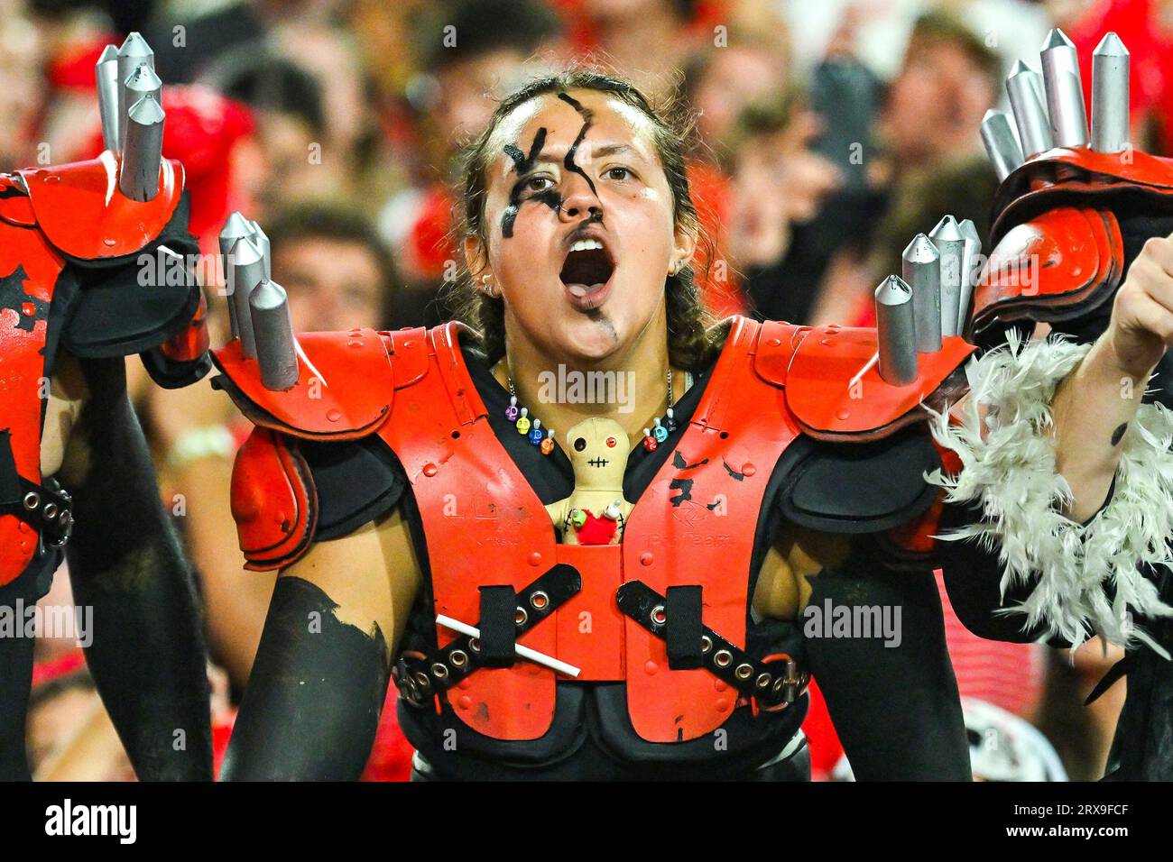 ATLANTA, GA – SEPTEMBER 23: Georgia fans during the college football ...