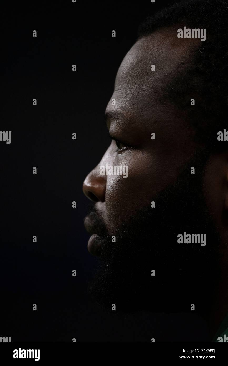 Saint Denis, France. 23rd Sep, 2023. South Africa's prop Ox Nche during ...