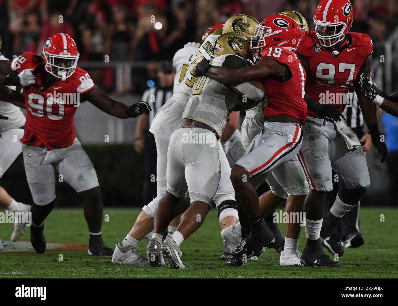 ATHENS, GA - SEPTEMBER 23: Georgia Bulldogs Defensive Back JaCorey ...
