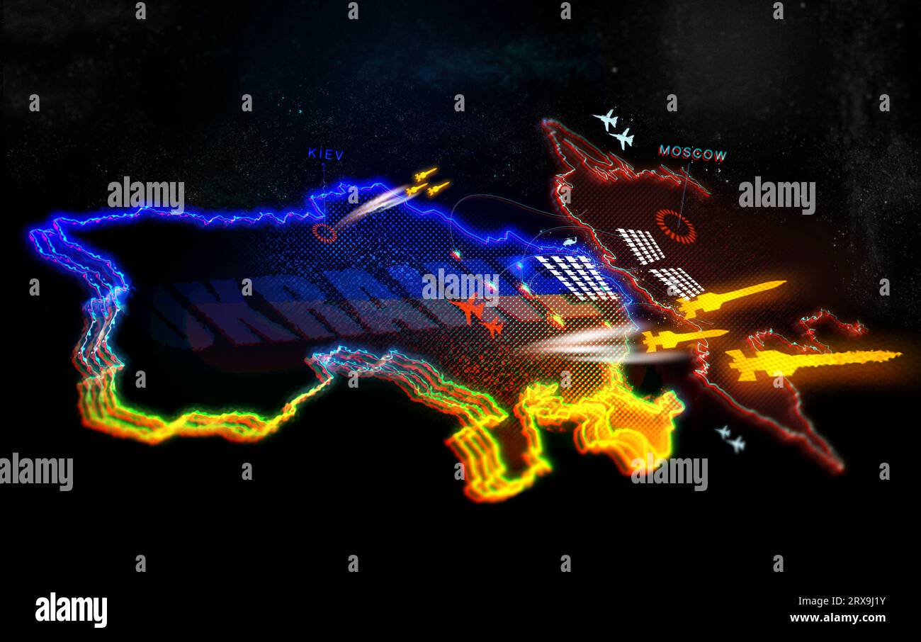 World conflict map hi-res stock photography and images - Alamy