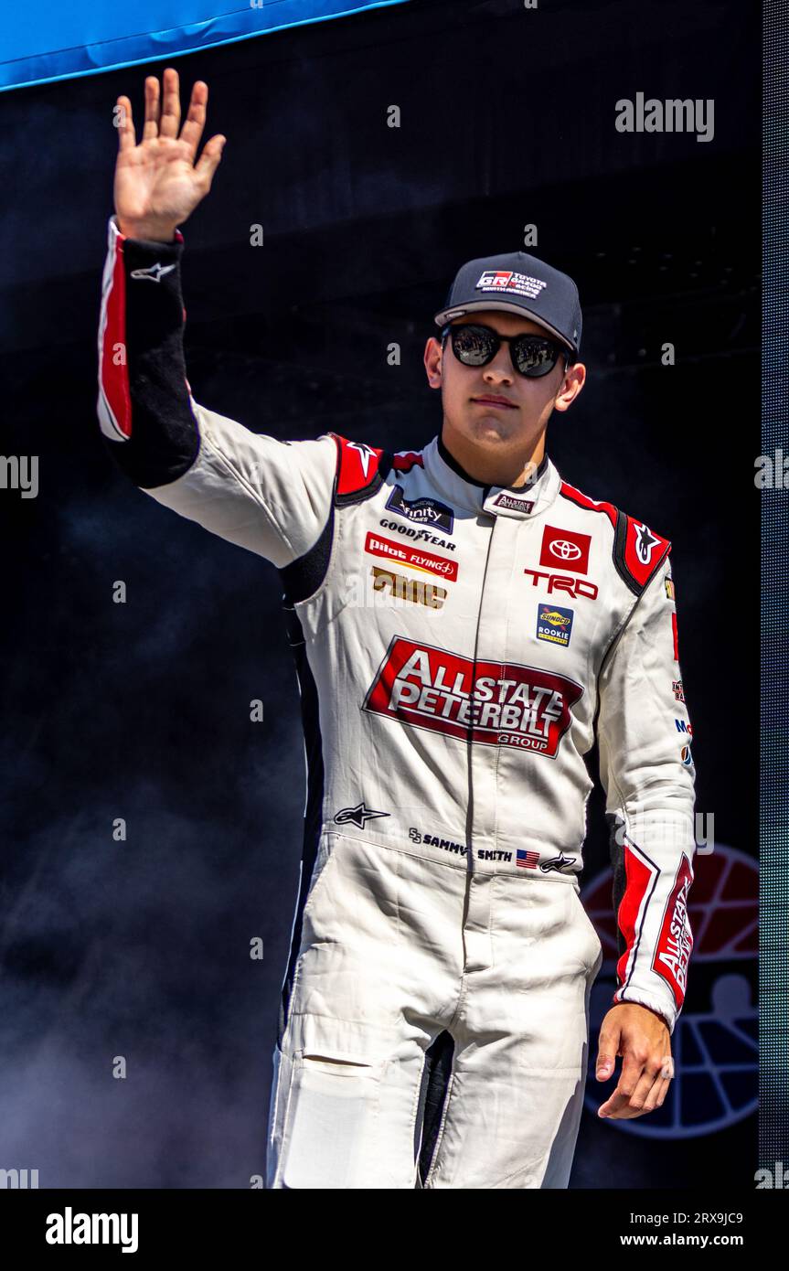 Fort Worth, Texas - September 23rd, 2023:Sammy Smith, driver of the #18 ...