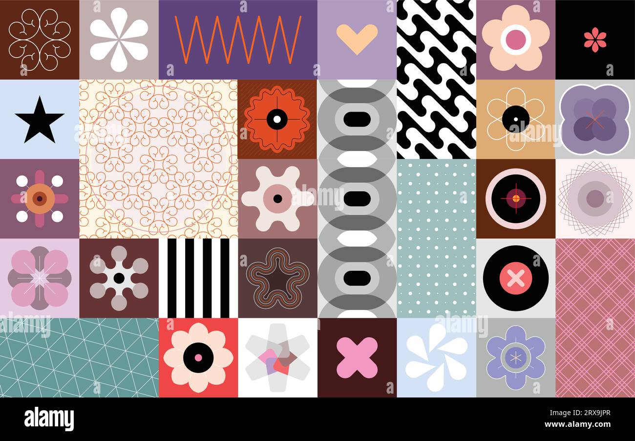 Coloured patterns hi-res stock photography and images - Alamy