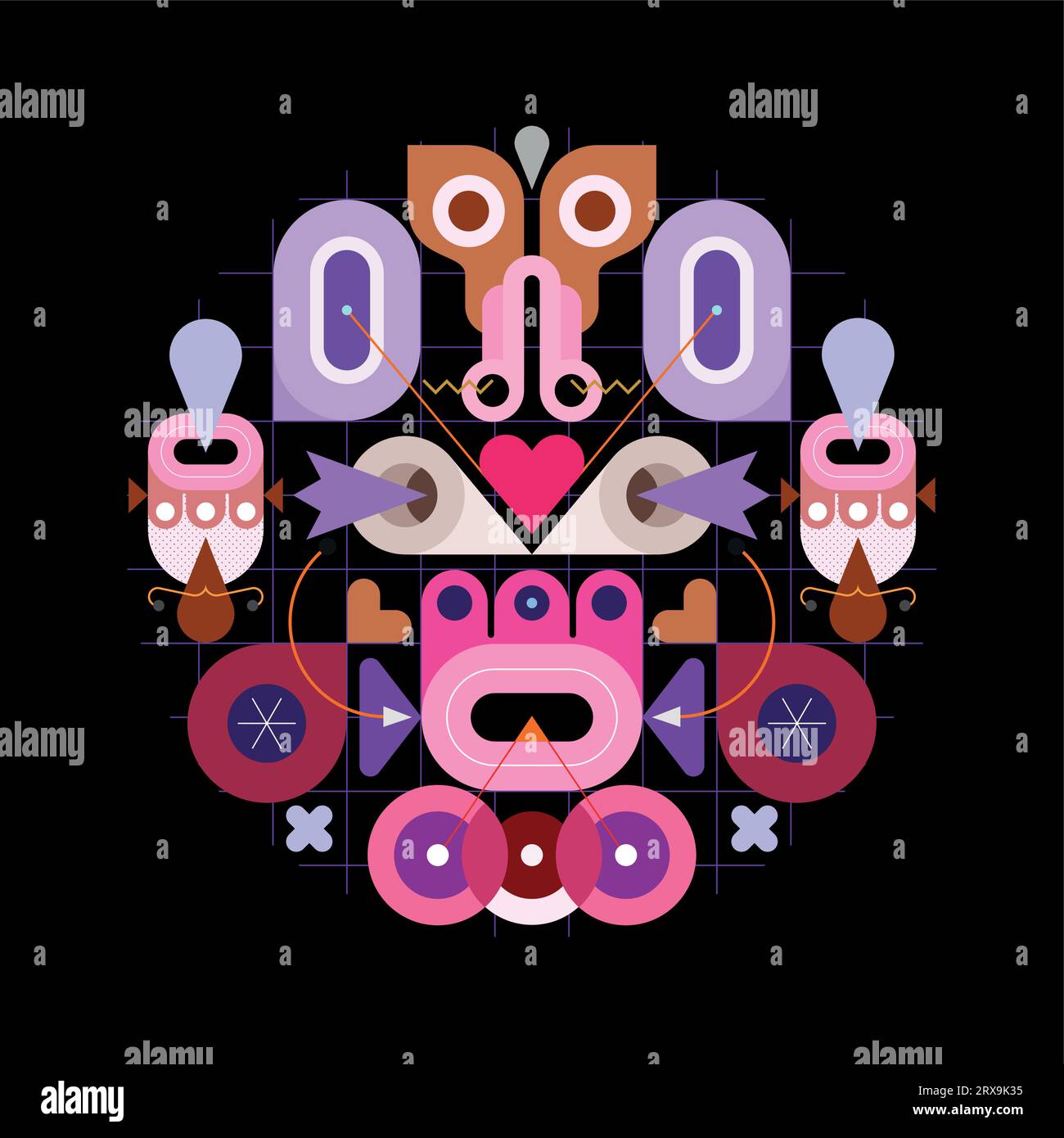 Abstract art design Stock Vector Image & Art - Alamy