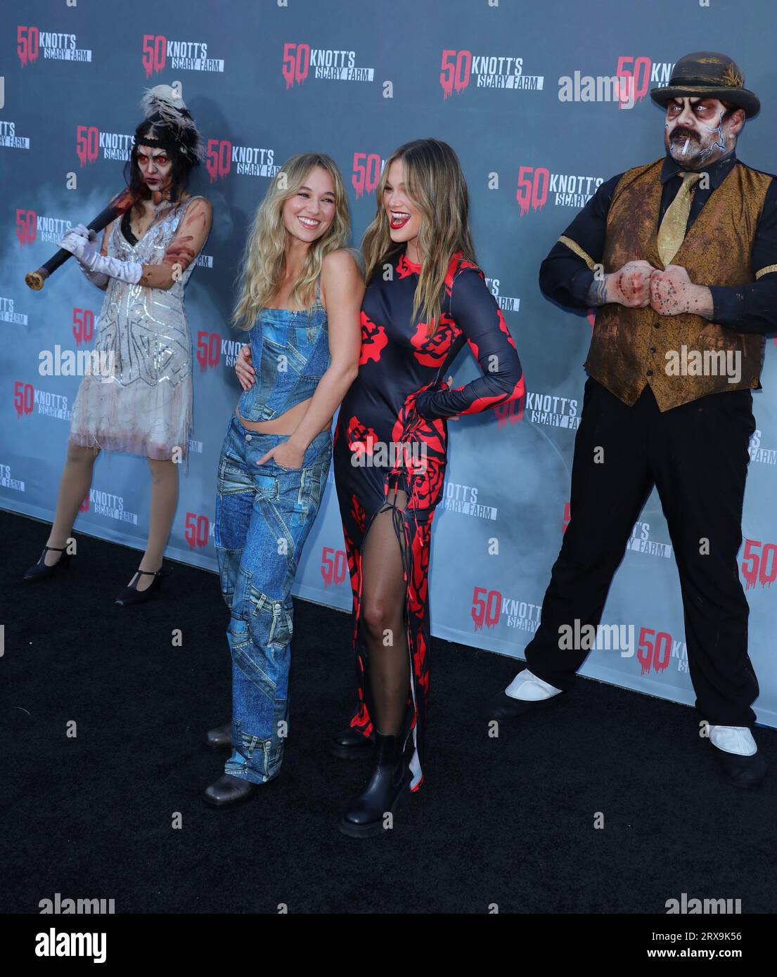 Buena Park, USA. 23rd Sep, 2023. Madison Iseman, Olivia Holt arrives at ...