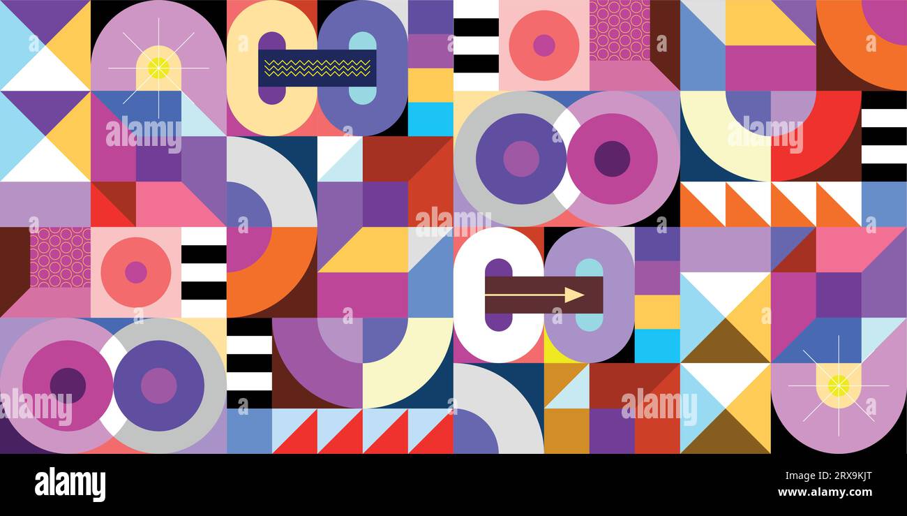 Abstract geometric background, vector graphic design Stock Vector Image & Art - Alamy