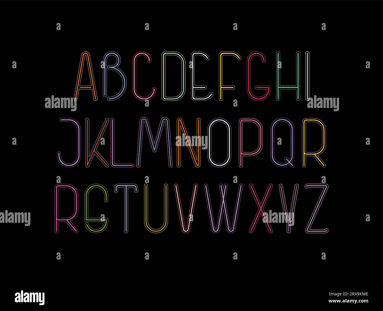 Alphabet design hi-res stock photography and images - Alamy