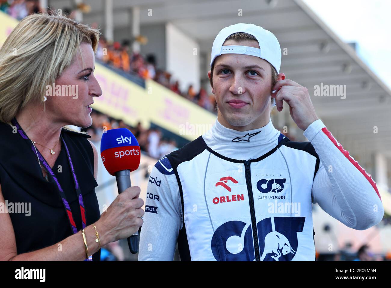 Suzuka, Japan. 24th Sep, 2023. (L to R): Rachel Brookes (GBR) Sky ...