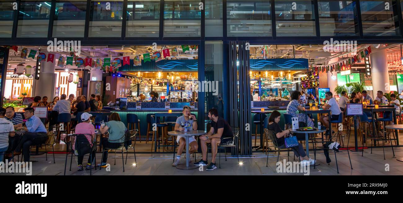 The new Central Market shopping and restaurant complex in the city ...