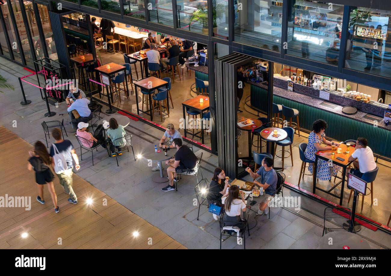 The new Central Market shopping and restaurant complex in the city ...