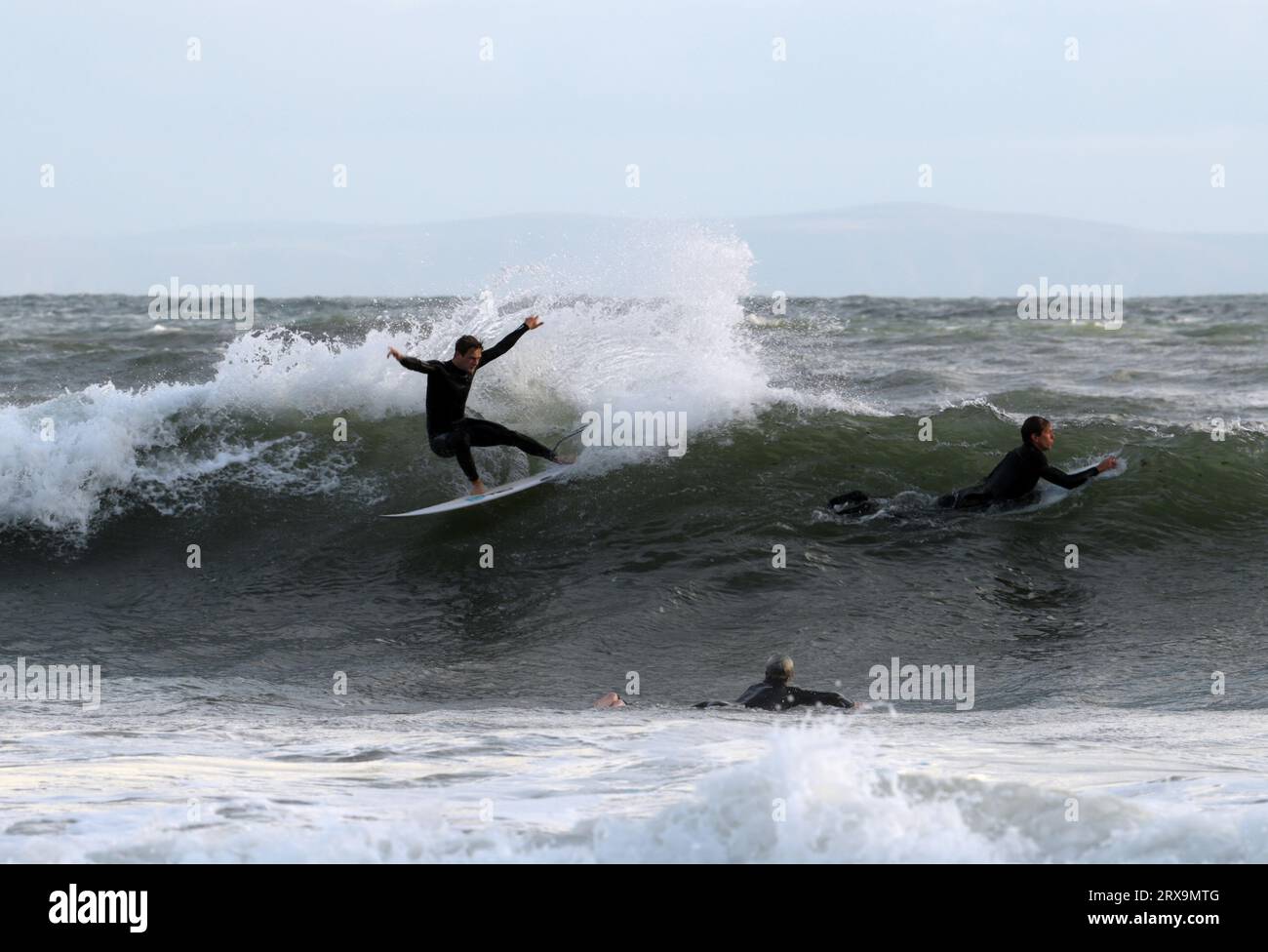 Aerial langland hi-res stock photography and images - Alamy