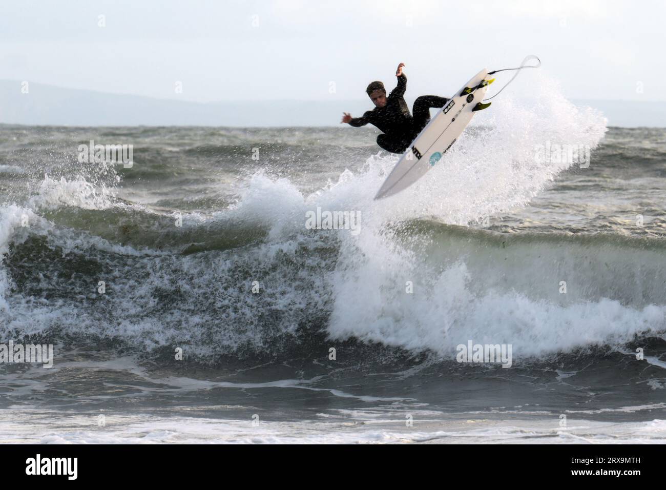 Top Surfer Patrick Langdon-Dark aerial Stock Photo - Alamy