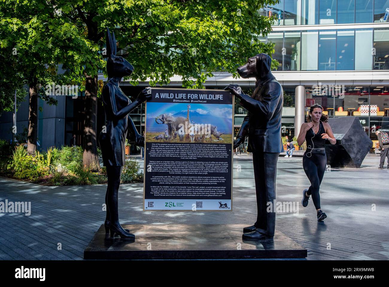 Human animal hybrid sculptures hi-res stock photography and images - Alamy