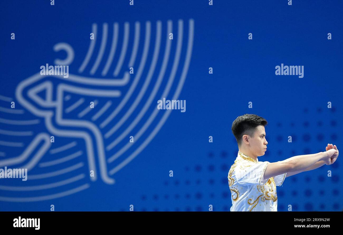 Hangzhou, China's Zhejiang Province. 24th Sep, 2023. Silver medalist ...