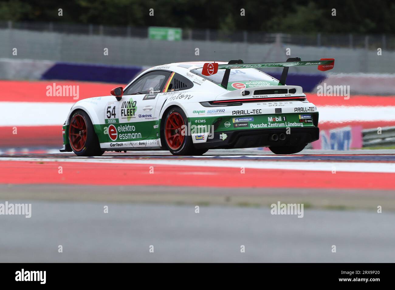 Spielberg, Österreich 23. - 24. September 2023: Porsche Carrera Cup ...