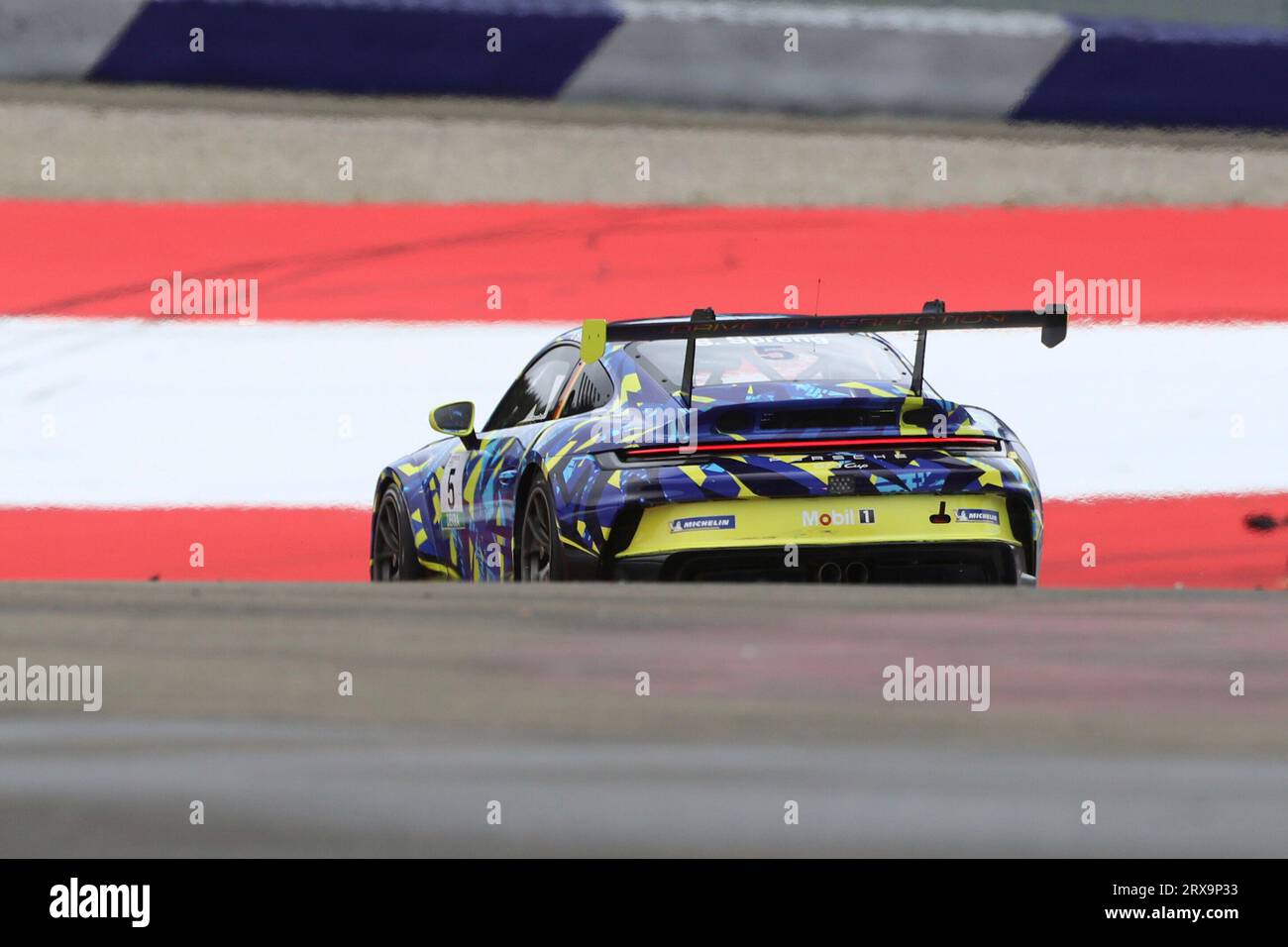 Spielberg, Österreich 23. - 24. September 2023: Porsche Carrera Cup ...