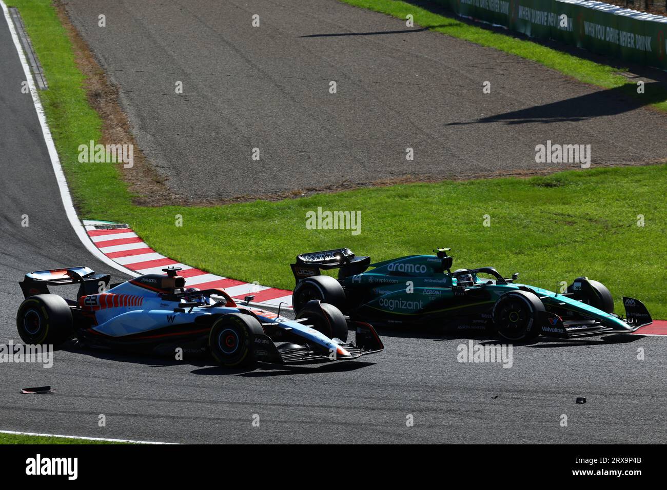 Fernando alonso alex albon hi-res stock photography and images - Alamy