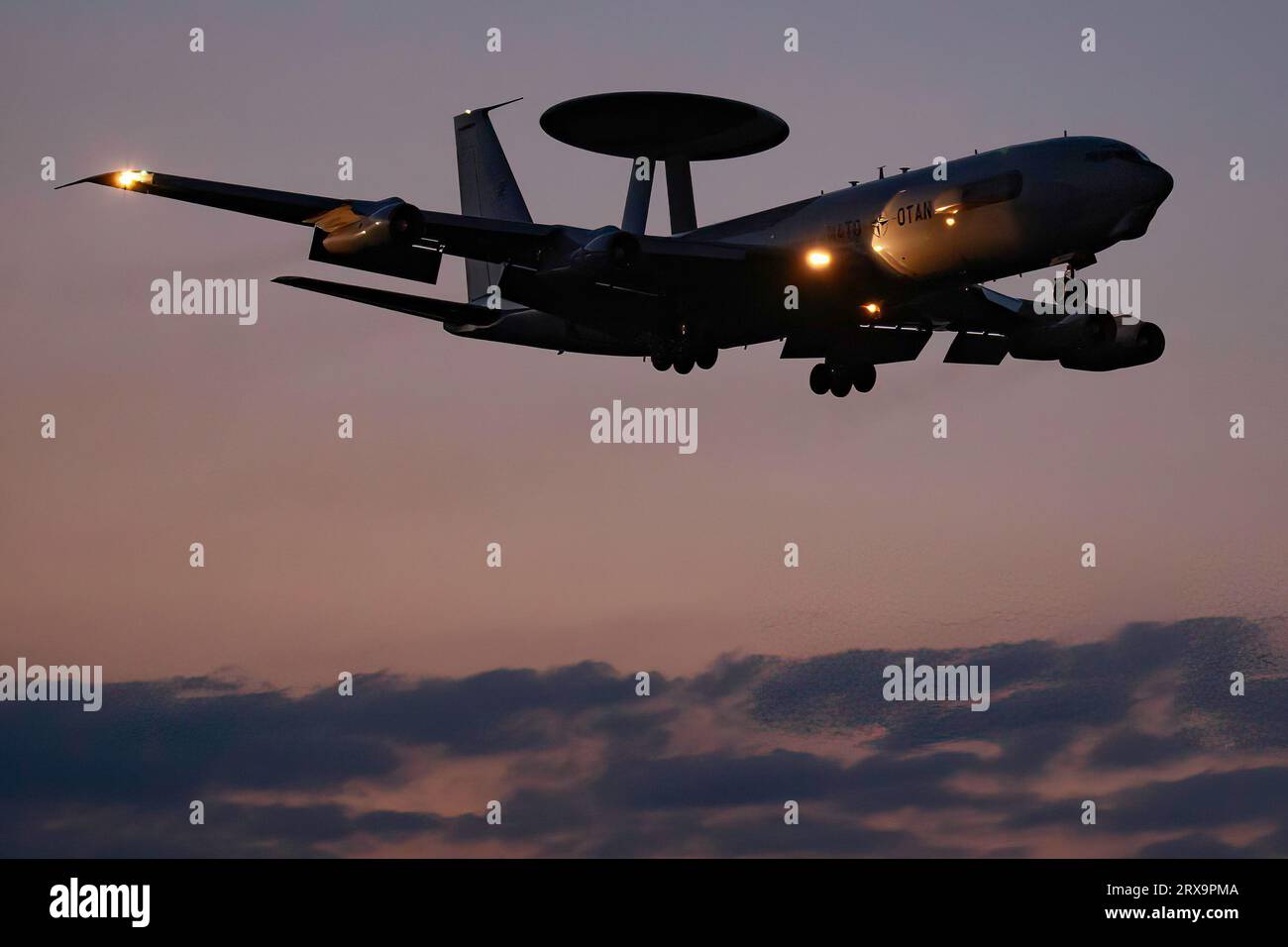 Airborne warning control awacs aircraft hi-res stock photography and ...