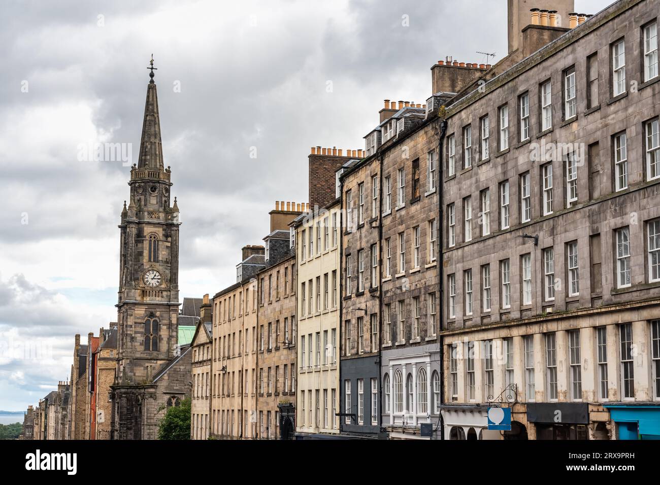 Picturesque buildings of great beauty on the main avenue of the Royal ...