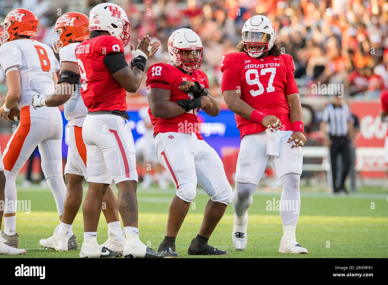 September 23, 2023: Houston Cougars defensive lineman Anthony Holmes Jr ...