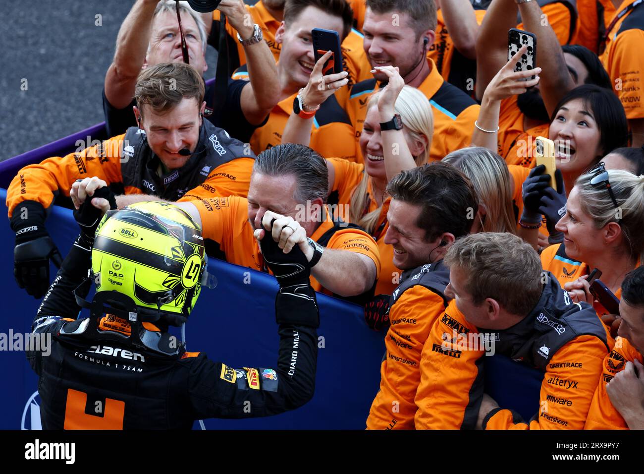 Suzuka, Japan. 24th Sep, 2023. Lando Norris (GBR) McLaren MCL60 ...