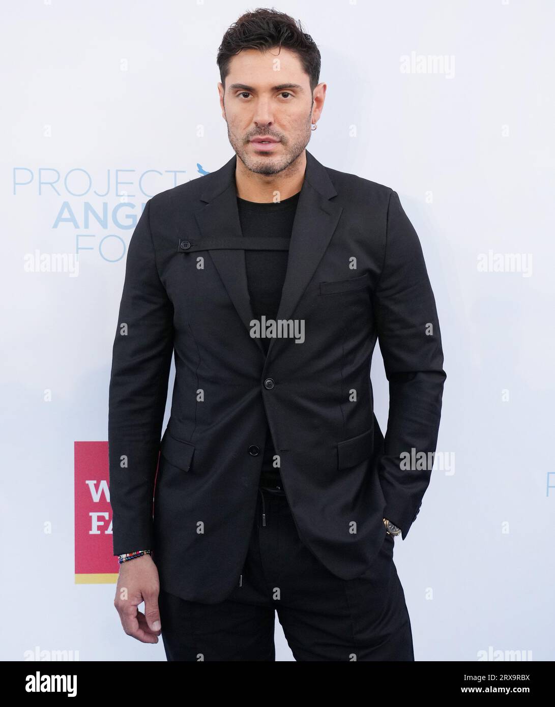 Joey Zauzig arrives at the Project Angel Food's 2023 Angel Awards held ...
