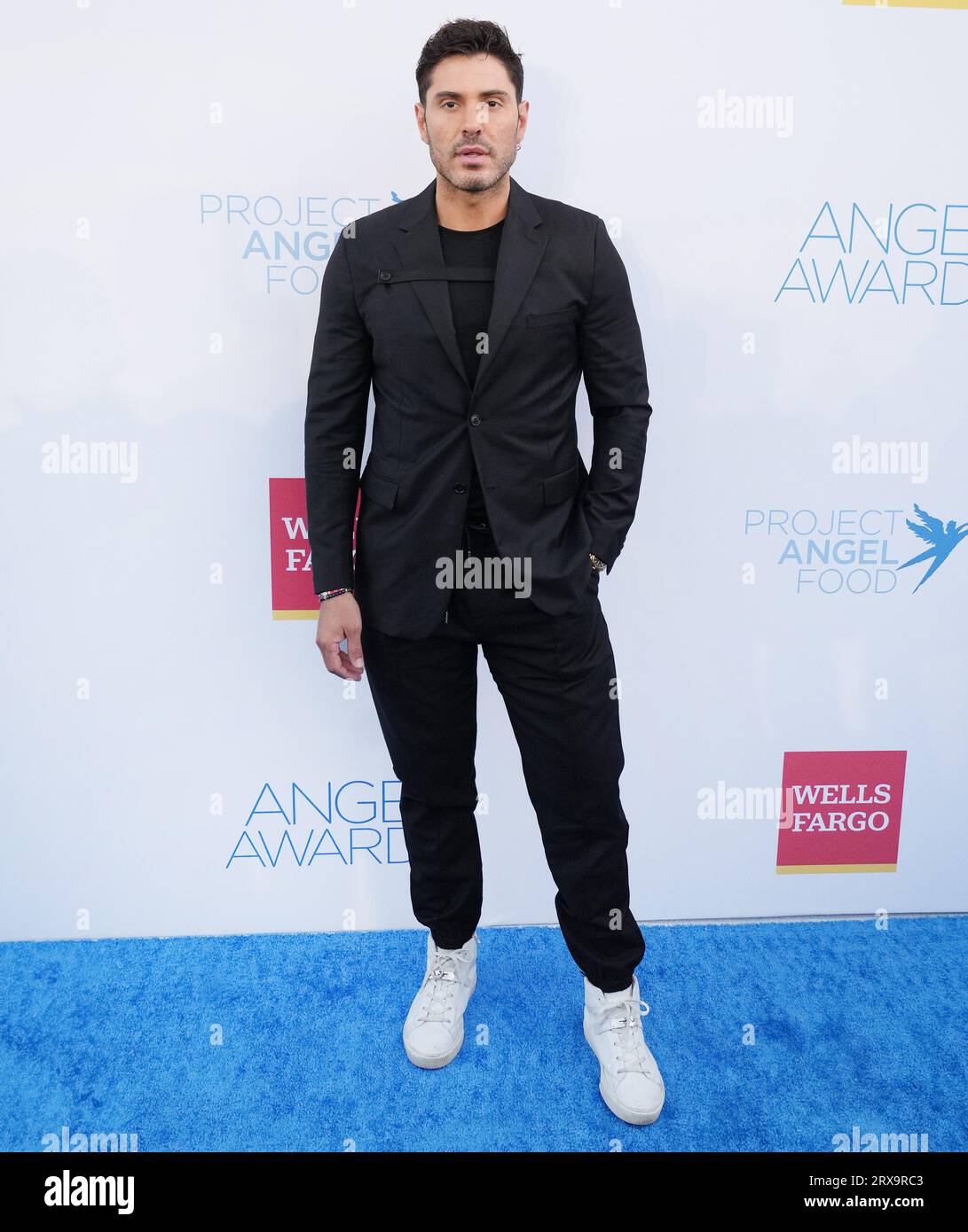 Joey Zauzig arrives at the Project Angel Food's 2023 Angel Awards held ...