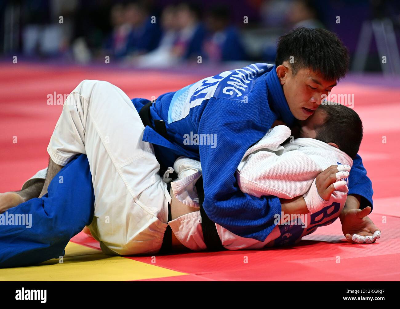 Hangzhou, China's Zhejiang Province. 24th Sep, 2023. Xue Ziyang of ...