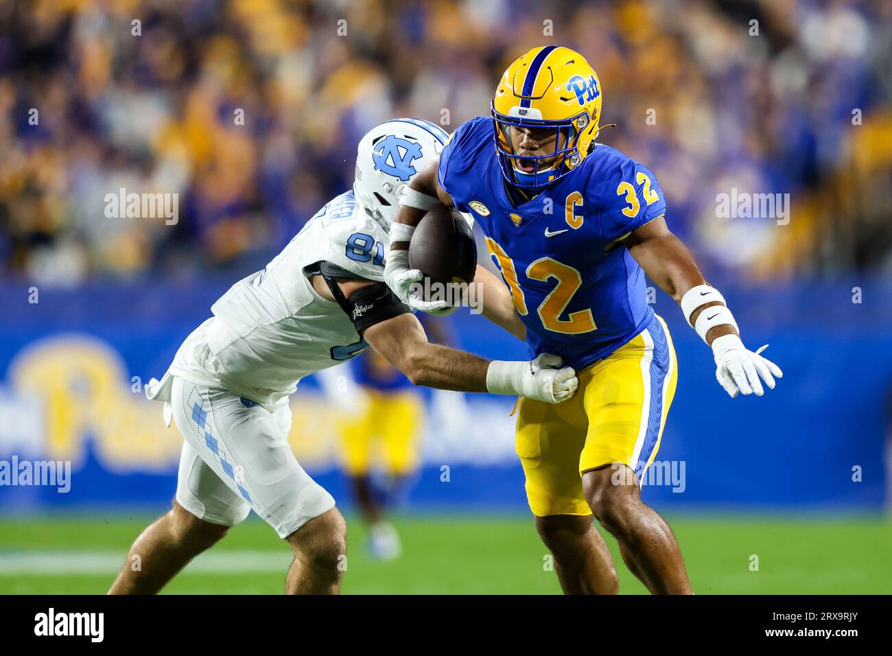 Pittsburgh, Pennsylvania, USA. 23rd Sep, 2023. Pitt Panthers linebacker ...