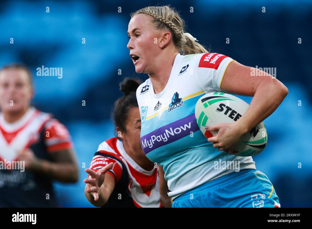 Sydney, Australia. 24th Sep, 2023. Jamie Chapman of the Titans is ...