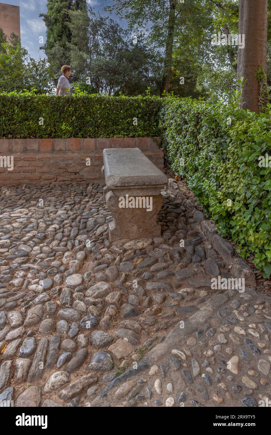 Alhambra de Granada. Palace and fortress. Ramparts, interiors ...