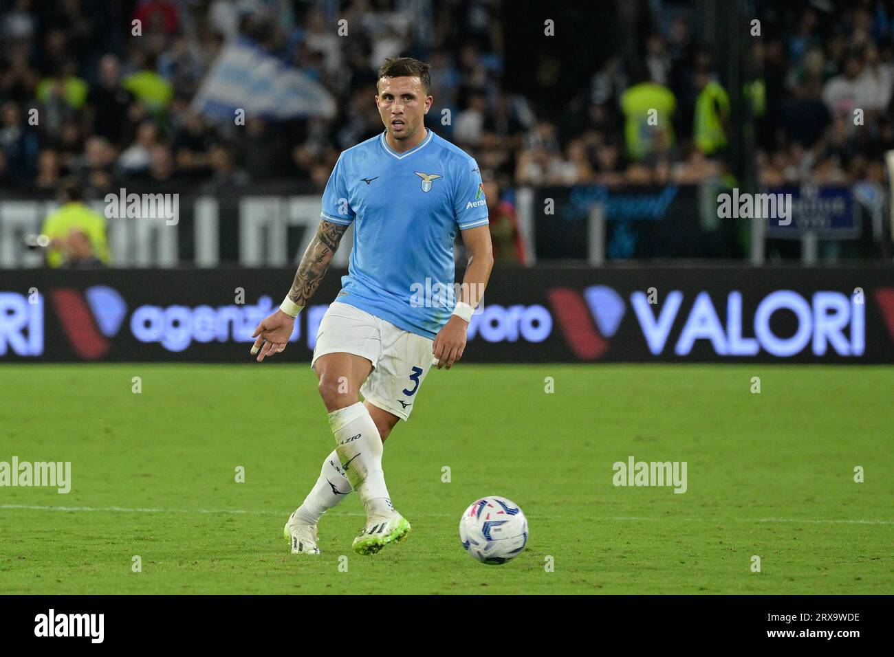 Rome, Italy. 23rd Sep, 2023. Luca Pellegrini (SS Lazio); during the ...