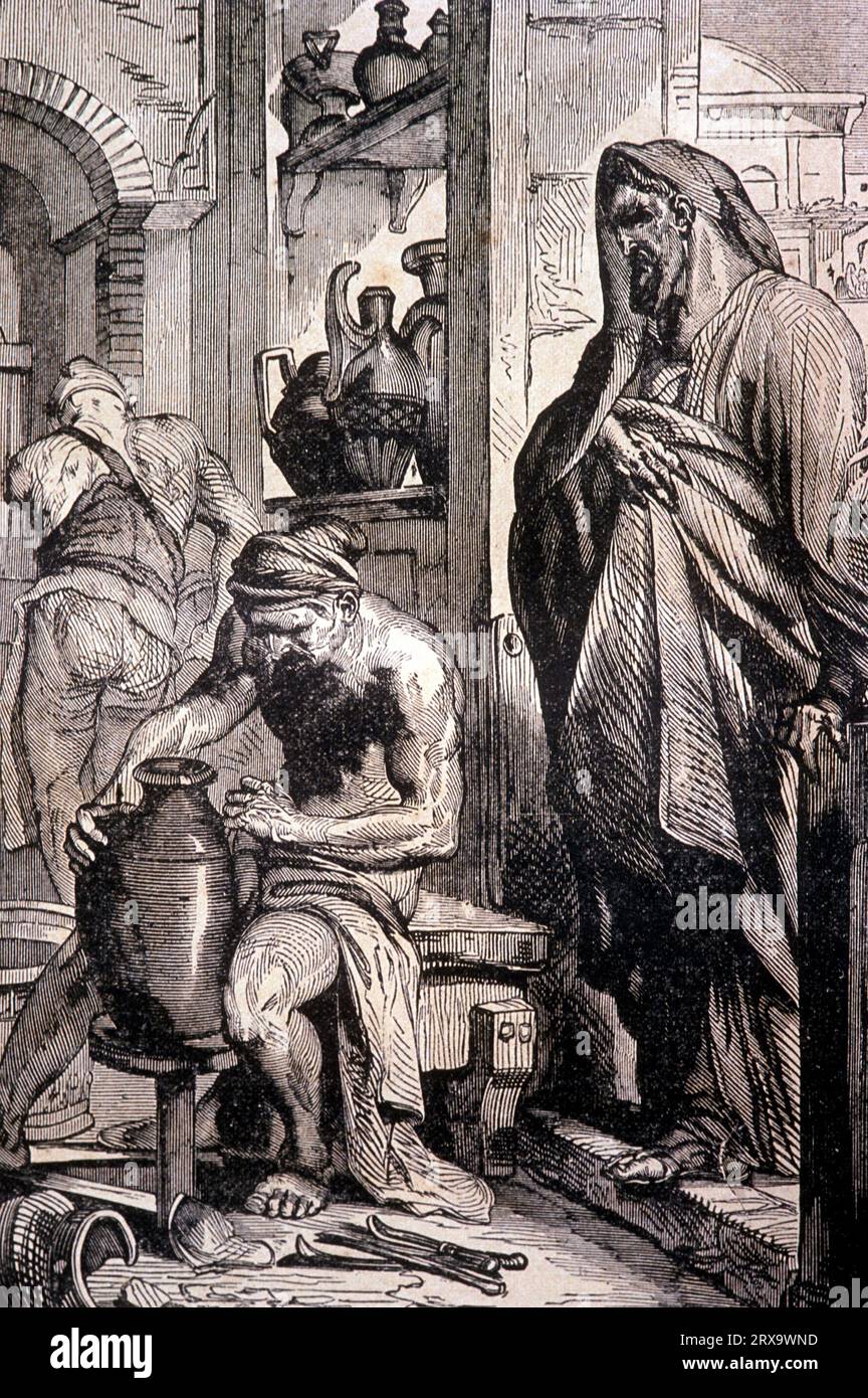 Prophet jeremiah lithograph hi-res stock photography and images - Alamy