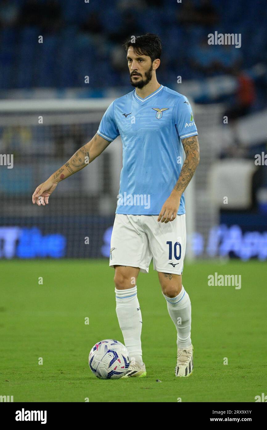 Rome, Italy. 23rd Sep, 2023. Luis Alberto (SS Lazio); during the ...
