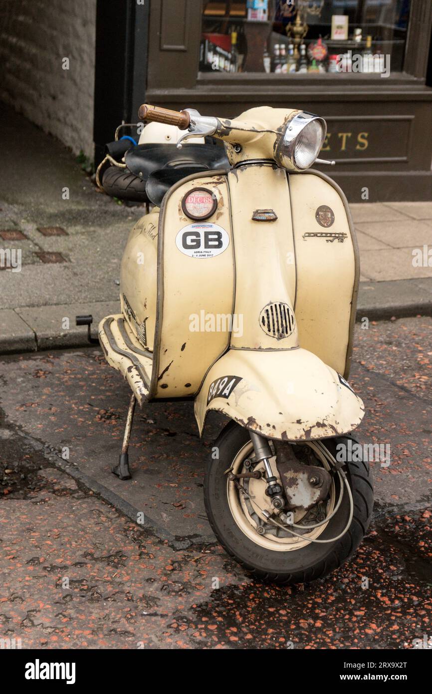 Lambretta. Ribble Valley Scooter Rally 2023 Stock Photo - Alamy