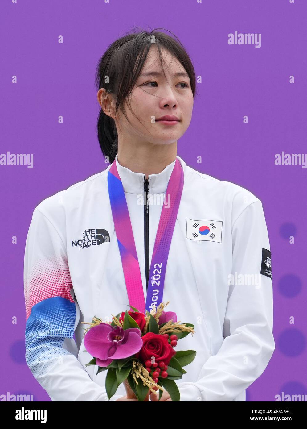 Hangzhou, China's Zhejiang Province. 24th Sep, 2023. Kim Sunwoo of South Korea is pictured ...