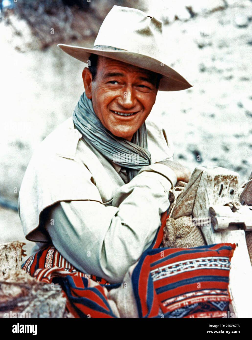 JOHN WAYNE in LEGEND OF THE LOST (1957), directed by HENRY HATHAWAY ...