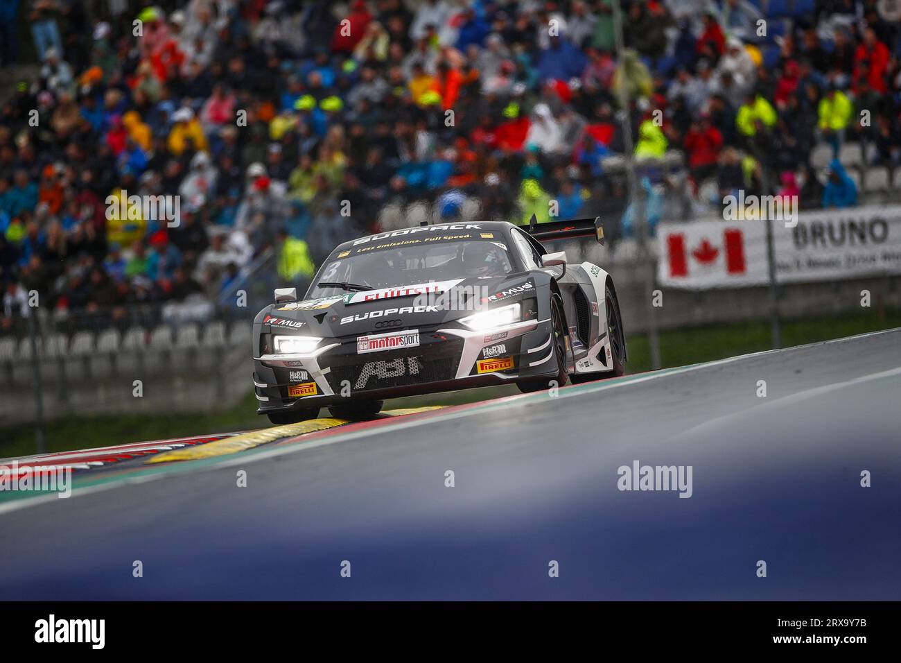 DTM Spielberg 2023, #3 Audi R8 LMS GT3 Evo2, ABT Sportsline: Kelvin van der Linde Stock Photo ...