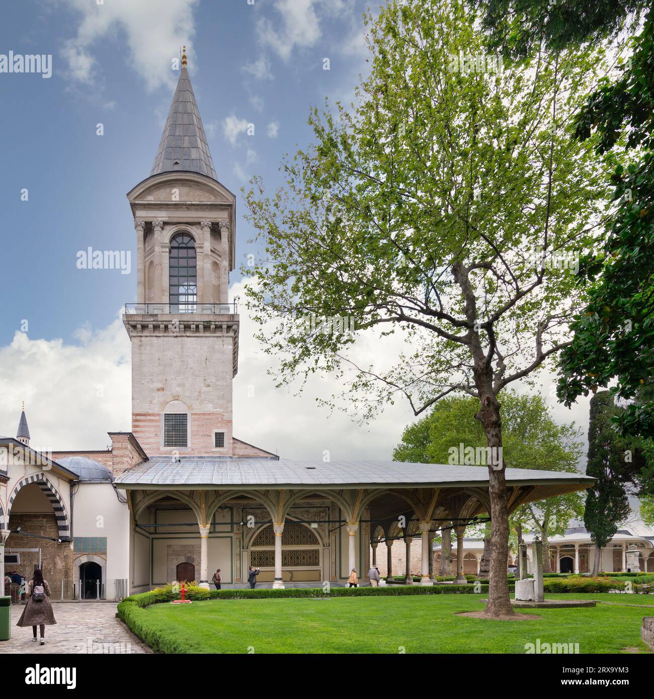 Istanbul, Turkey - May 11, 2023: 16th century Ottoman era Tower of ...
