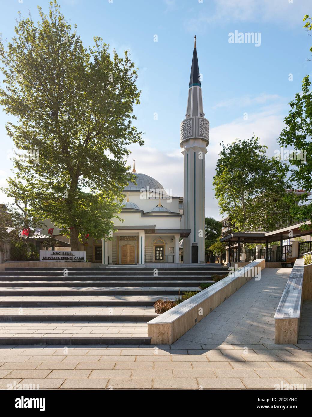 Haci Bedel Mustafa Efendi Camii, aka Osman Efendi Mescidi, a modern ...