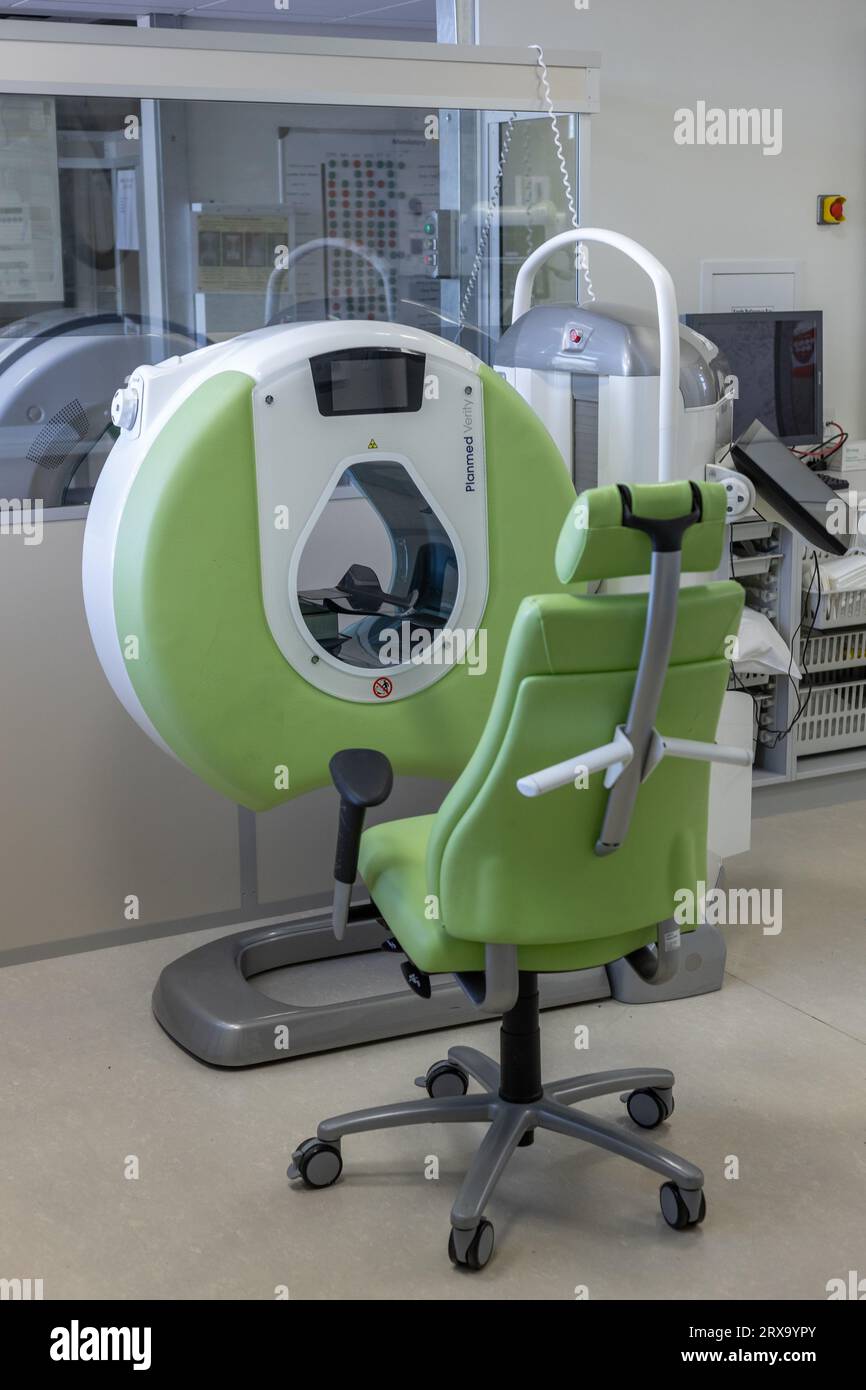 Modern X-ray equipment for examining patients, detecting bone fractures ...