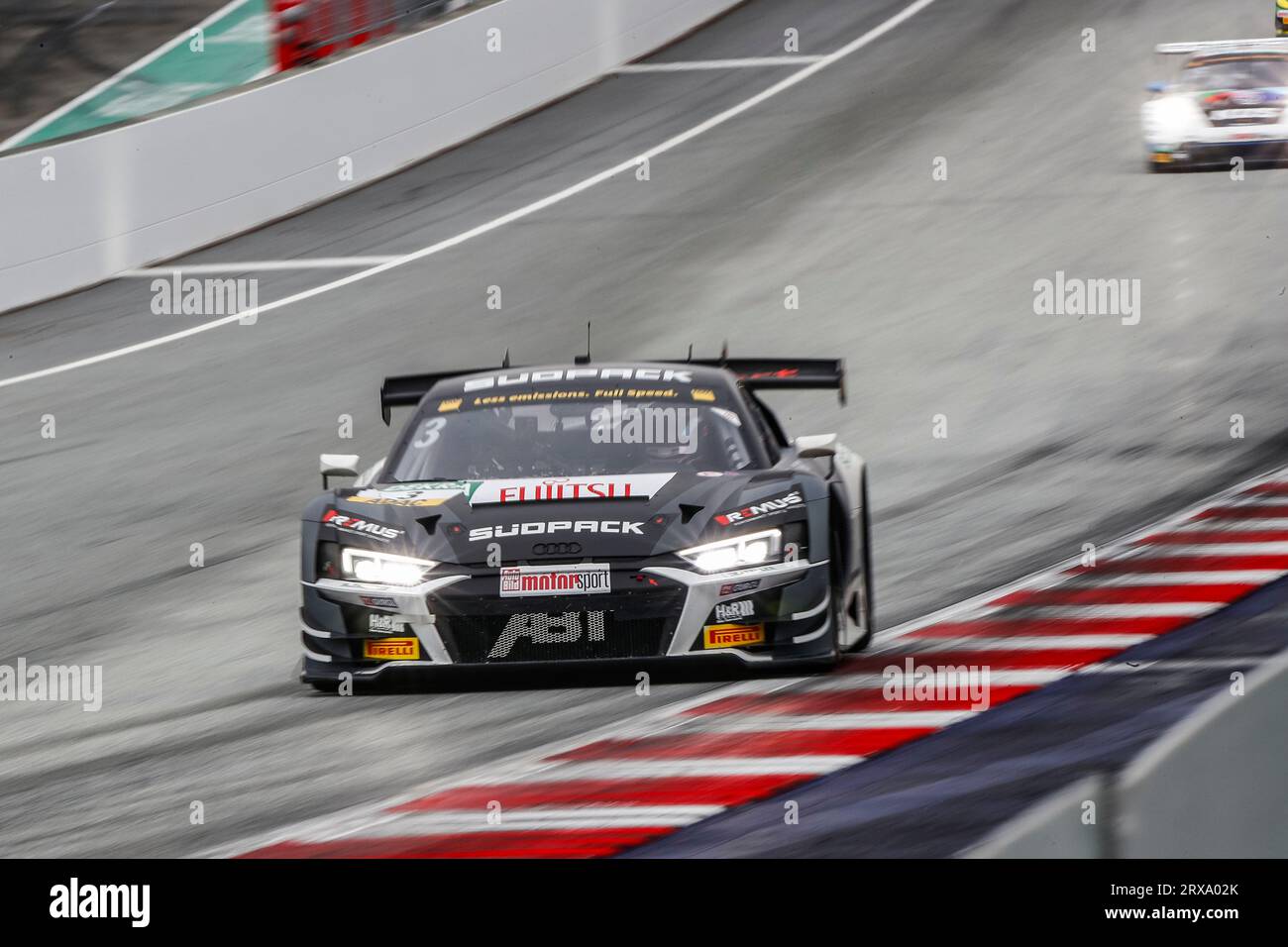 DTM Spielberg 2023, #3 Audi R8 LMS GT3 Evo2, ABT Sportsline: Kelvin van der Linde Stock Photo ...