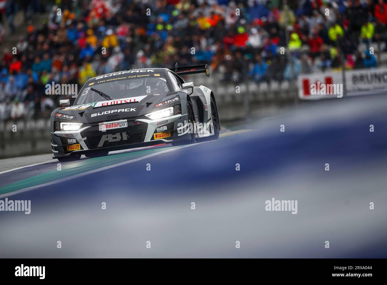 DTM Spielberg 2023, #3 Audi R8 LMS GT3 Evo2, ABT Sportsline: Kelvin van der Linde Stock Photo ...