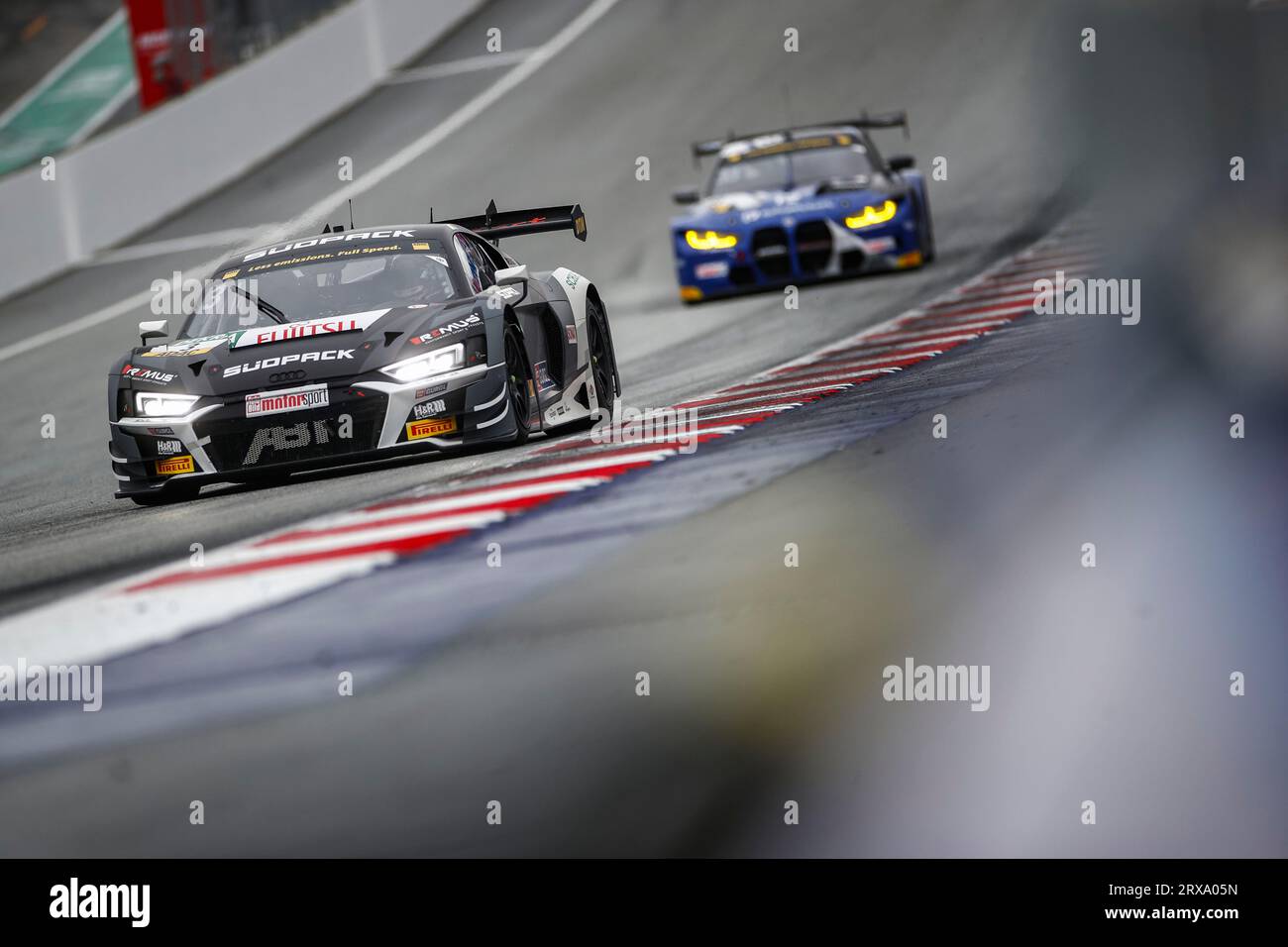 DTM Spielberg 2023, #3 Audi R8 LMS GT3 Evo2, ABT Sportsline: Kelvin van der Linde Stock Photo ...