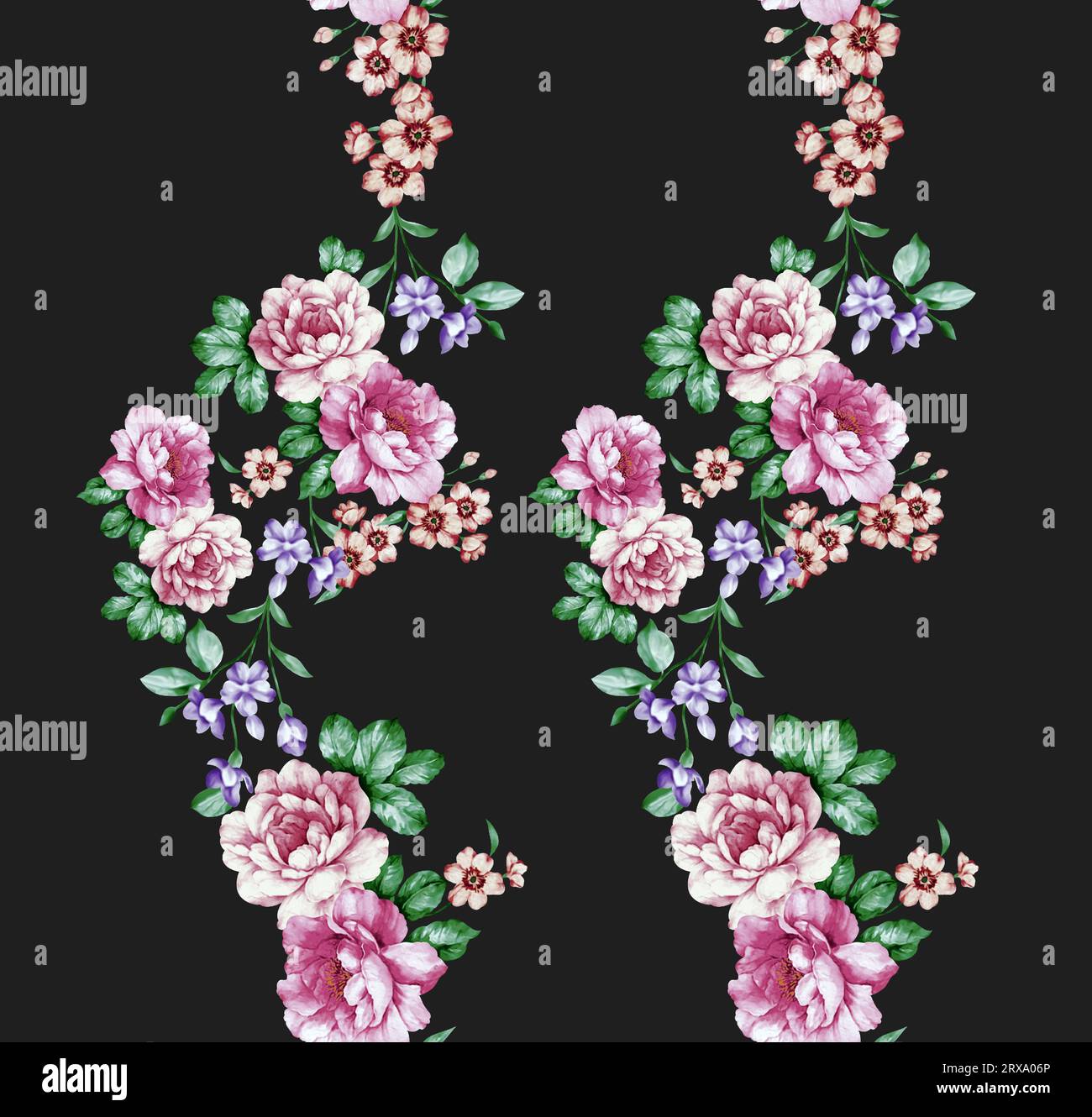 Digital indian painting Stock Vector Images - Alamy