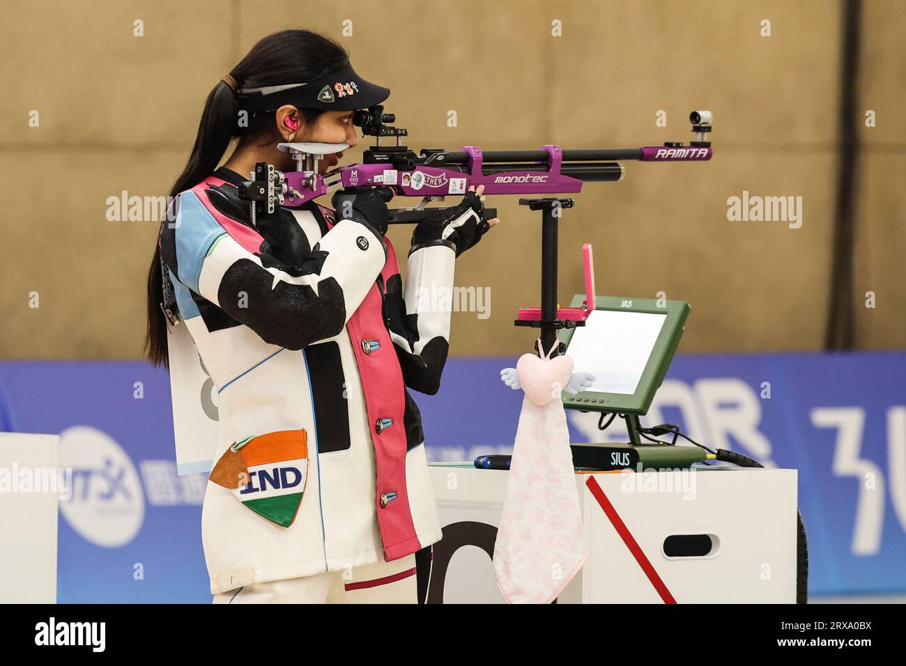 Hangzhou, China's Zhejiang Province. 24th Sep, 2023. Ramita of India ...