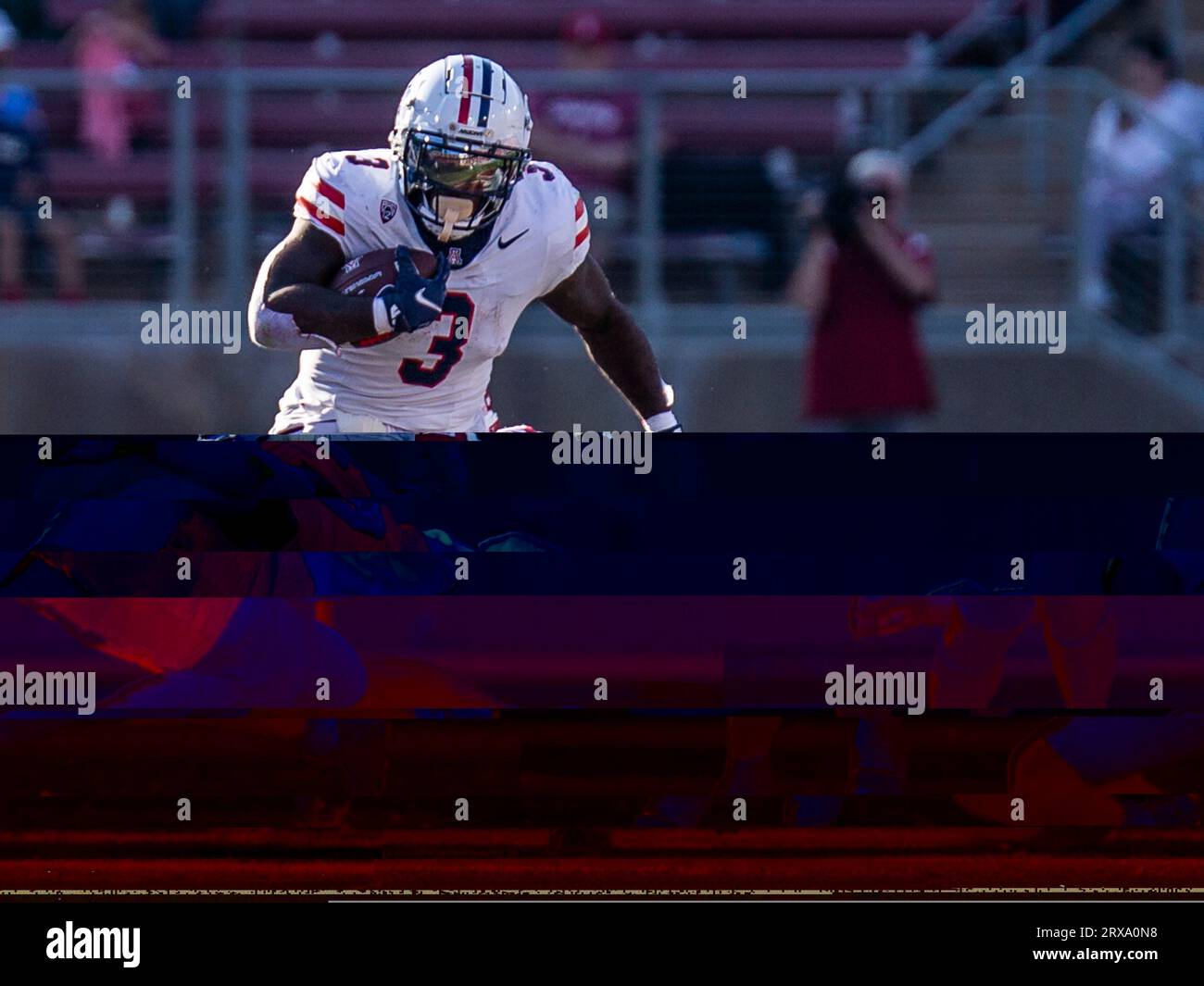 September 23 2023 Palo Alto, CA USA) Arizona running back Jonah Coleman ...