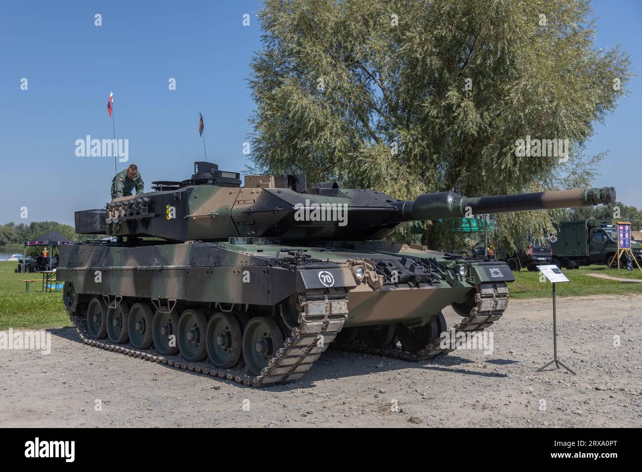 Tank Leopard 2, Polish Army, Public presentation of Polish weapon systems, Polish Army, Poland ...