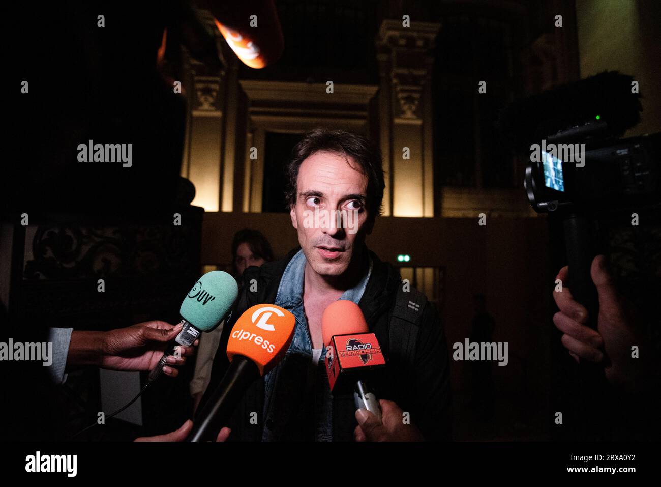 Paris, France. 24th Sep, 2023. Maitre Philippe Ohayon speaks out ...