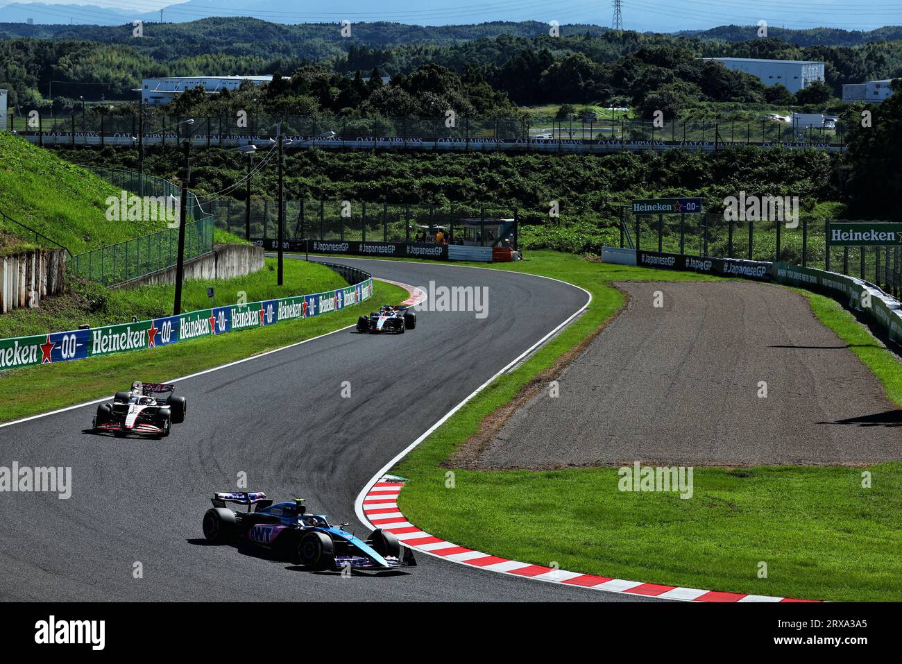 Suzuka, Japan. 24th Sep, 2023. Pierre Gasly (FRA) Alpine F1 Team A523 ...
